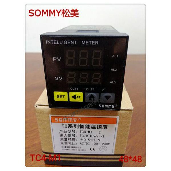 正品松美SOMMY温控器TC4-M1 TC系列PID数字智能温度控制器/温控表