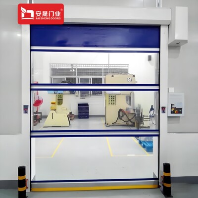 PV005C卷闸门店快速洗卷帘门厂工防尘车间大门自动升降门4S车房