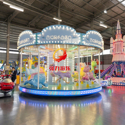 16座旋转木马游乐设备户外广场游乐场转马游乐设施