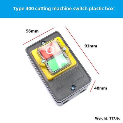 Bs216B Bs230B台钻10A开关三相钢开关控制按钮400型切割机开关