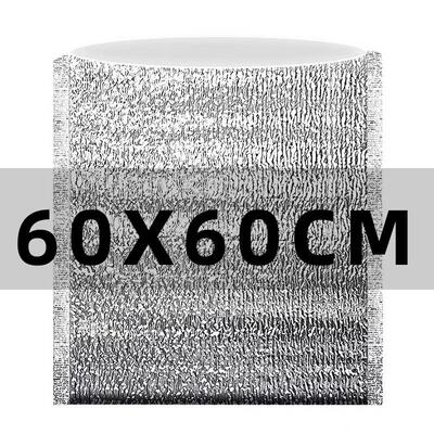 60x60cm加大铝箔保温袋水果海鲜披萨锡纸打包袋隔热冬天保冷袋