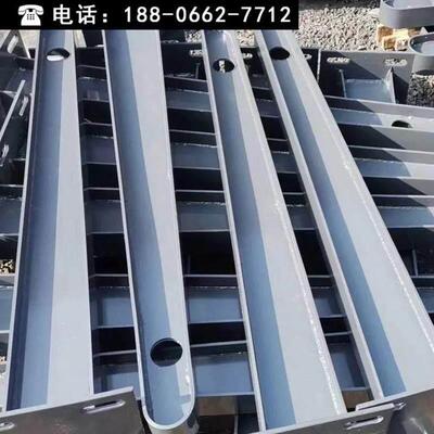 支架 不锈钢雨棚钢梁定制 玻璃雨棚 碳钢牛腿挑梁 满焊工字钢结构