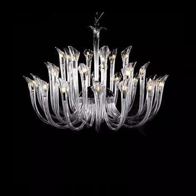 西班牙Iris Cristal法式轻奢水晶吊灯主客厅灯设计师艺术天鹅造型