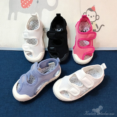 夏儿童镂空凉鞋女童软底网布鞋男童网面透气休闲鞋宝宝幼儿园运动