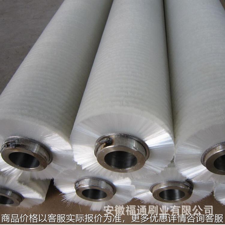厂家直供机械尼龙缠绕 玻璃清洗机 清洁除尘毛滚 滚筒毛刷辊