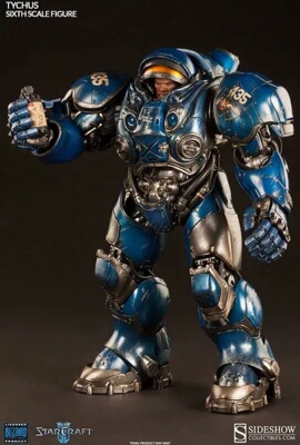 SS SIDESHOW1/6 星际争霸 机枪兵 泰凯斯 芬利