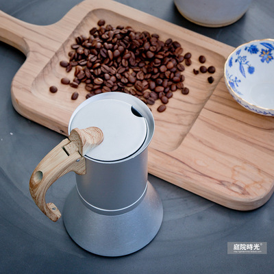 Italian household Mocha pot food grade coffee machine摩卡壶