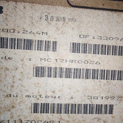 parvex 阿尔斯通伺服驱动电机 105V 7