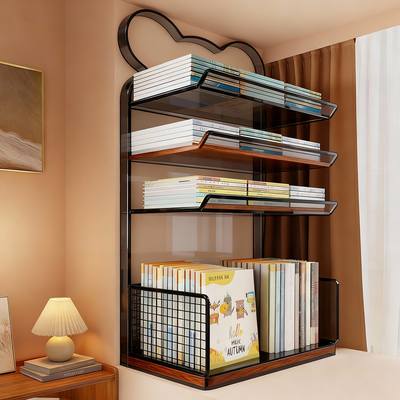 书架桌面学科分类整理置物架