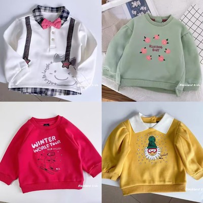 90-100-110码 断码清NO退换 冬款装男童女童儿童保暖加绒卫衣上衣