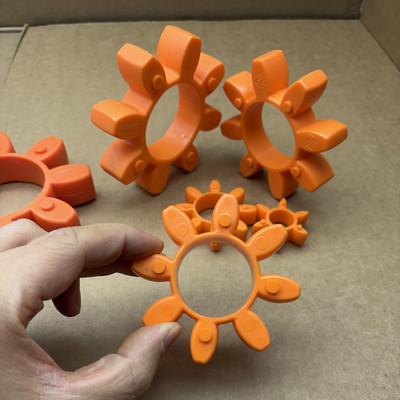 橙色GR联轴器梅花弹性体