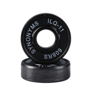 松克黑金轮滑轴承高速轴承溜冰鞋608滑板漂移ILQ-11黑白陶瓷轴承