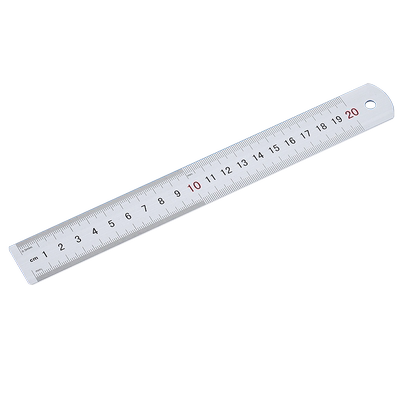 晨光铝合金直尺绘图测高精度量