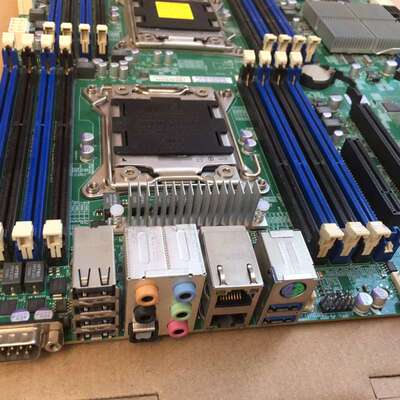 X9DAI双路主板2011针 X79服务器主板 可测试 三月议价