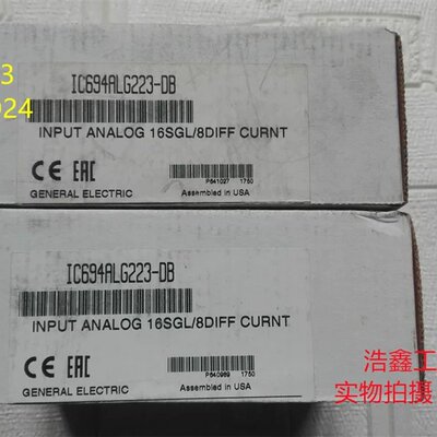 IC694ALG223-DB GE PLC控制器IC694ALG223 议价231015议价