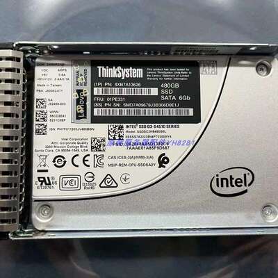 4XB7A13626 01PE331 480GB SATA SSD S4510 服务器固态 硬盘议价