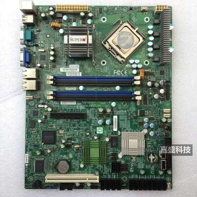 X7SB3-N1015 1.02版本 服务器主板 LGA775 主板 DDR2 送CPU议价