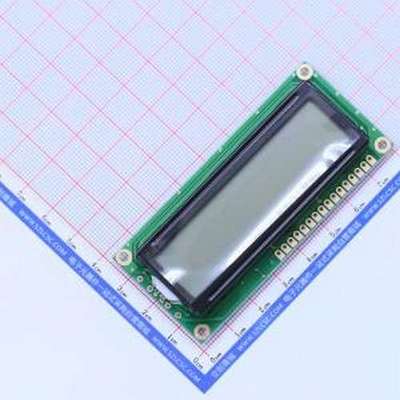 LCM1602K-FSW-FBW LCD显示屏 LCM1602K-FSW-FBW