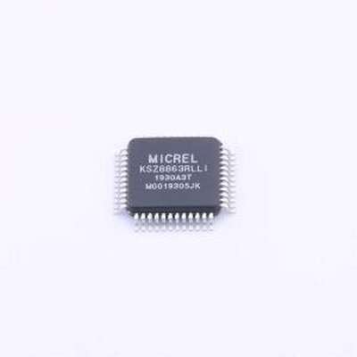 KSZ8863RLLI 以太网收发器 集成3端口10/100管理交换机与物理 LQF