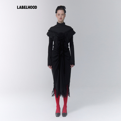 Assignments康乃馨缎带连衣裙