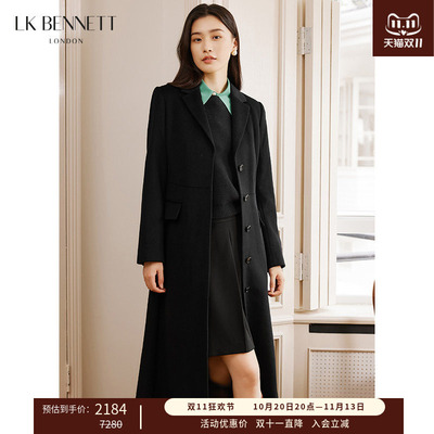 大衣毛呢lkbennett优雅