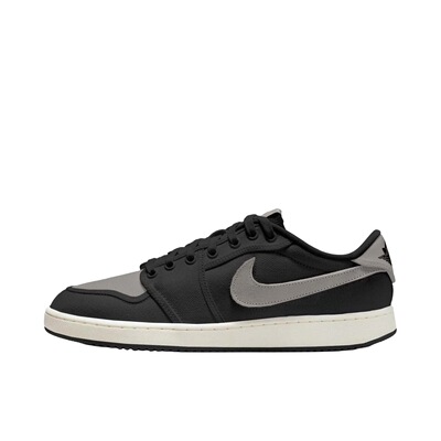 Air Jordan 1 Low AJ1黑灰影子帆布低帮复古DX4981-002（nmc仓）