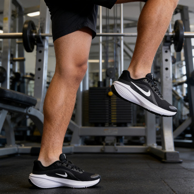 NIKE耐克跑步鞋男鞋2026春季DOWNSHIFTER 14运动鞋网面缓震训练鞋