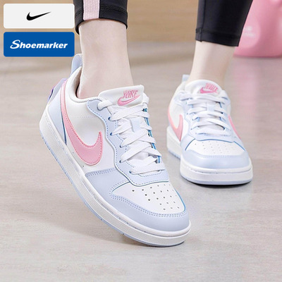 耐克酷菠萝大童平底运动鞋春季新款男女童板鞋NIKE COURT IQ2725