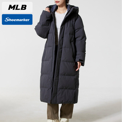 MLB保暖宽松长款羽绒服男女装2025冬季新款运动服外套3ADJB3056