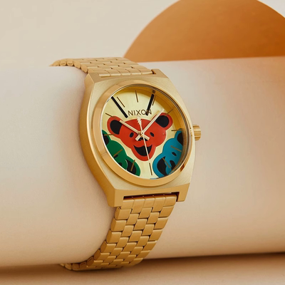 复古手表尼克松玳瑁时尚石英中性