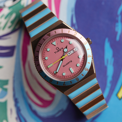 Timex简约轻奢石英中性ins手表