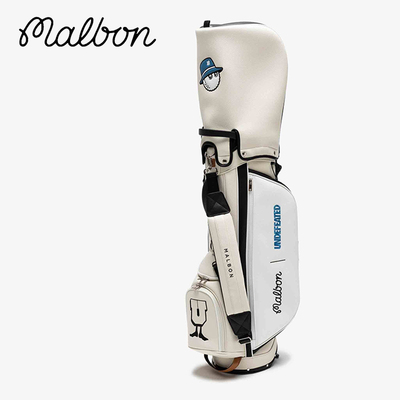 UndefeatedxMalbon24年新款联名限定款高尔夫球包正品轻便支架包