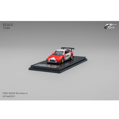 Micro Turbo 1:64 丰田 MR2 SW20 万宝路 合金汽车模型