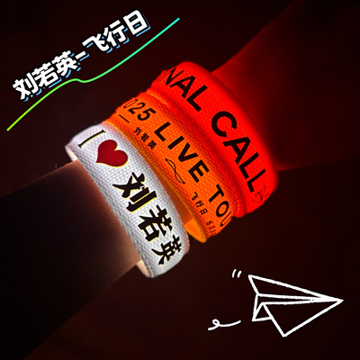 2025刘若英应援发光手环飞行日FINAL CALL演唱会粉丝助威发光道具