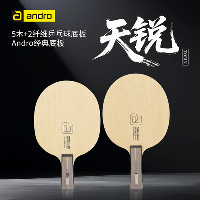 Andro安岸度天瑞Torin外置ACO内置ACI芳碳碳素乒乓球底板球拍