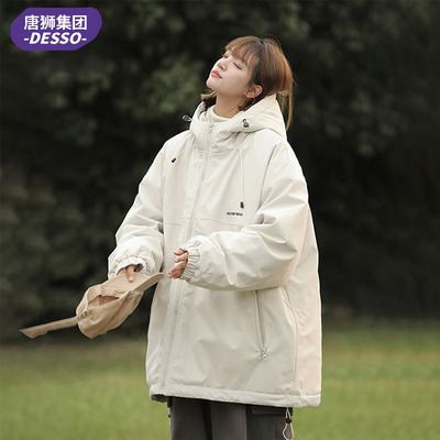 唐狮棉衣外套冬季工装休闲加厚