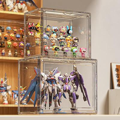 盲盒收纳展示架全透明防尘大容量