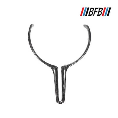 适用宝马M2 F87 M3 F80 M4 F82 M5 F10 M6 F12碳纤维方向盘盖面板