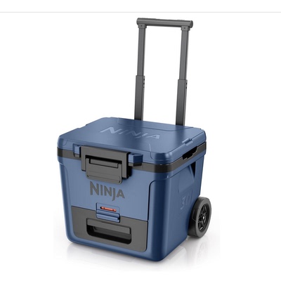 美国代购Ninja FrostVault 30qt Wheeled Cooler FB230BL 冷藏箱