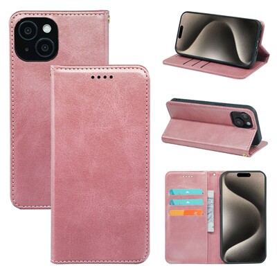 适用夏普Aquos wish 4/SH-52E/wish 3小牛皮纯色强磁手机皮套