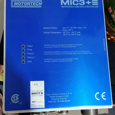 MIC3+ 点火控制器 点火盒 MOTORTECH 济柴议价维修