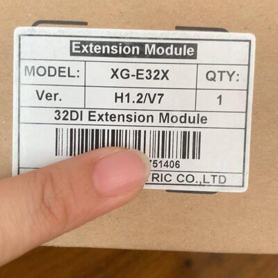 XG-E32X 信捷扩展模块 32DI接口 H1.2/V7版本 工控模块议价维修