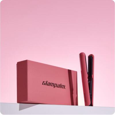 韩国Glampalm直卷两用迷你便携夹板发根蓬松刘海男士旅行用GP103