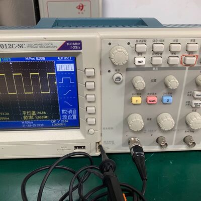成色泰克示波器 TDS1012C-SC 、100M、1g