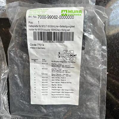 M12-T型连接器支架+固定7000-99062-000