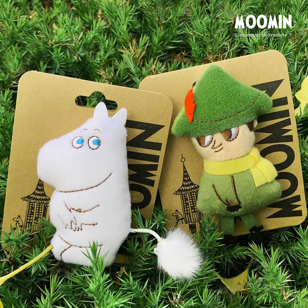 姆明Moomin官方小美史力奇细毛绒胸针日本Sekiguchi进口正版_虎窝淘