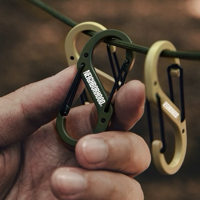 包邮NBHD户外露营登山扣双头扣挂钩背包挂钩露营便携