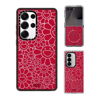 太阳花满印红CASETiFY三星手机壳