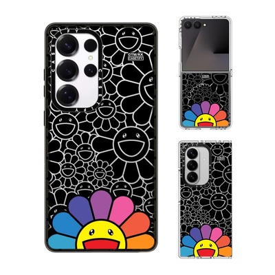太阳花微笑彩CASETiFY三星手机壳