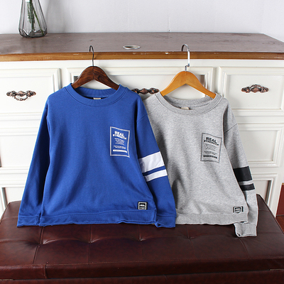 外贸儿童小毛圈卫衣日系男童春秋